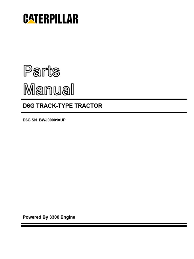 PM D6G BWJ | PDF | Tractor | Engines
