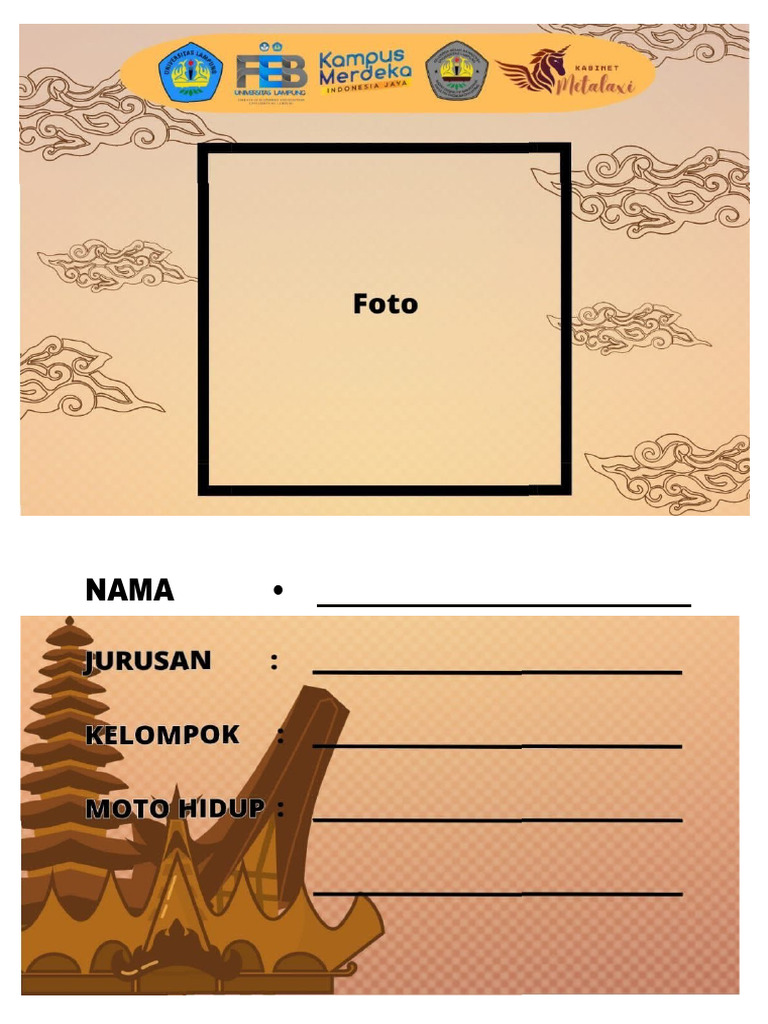 Nametag Peserta (B5) | PDF