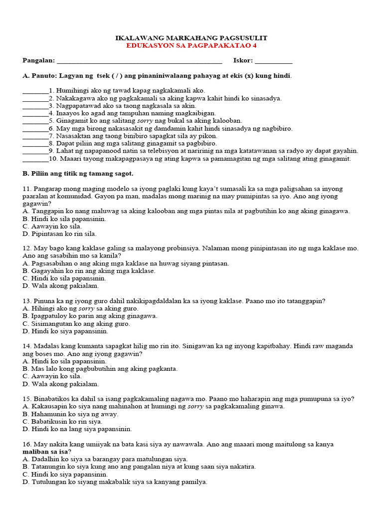 Q2-ESP (Repaired) | PDF