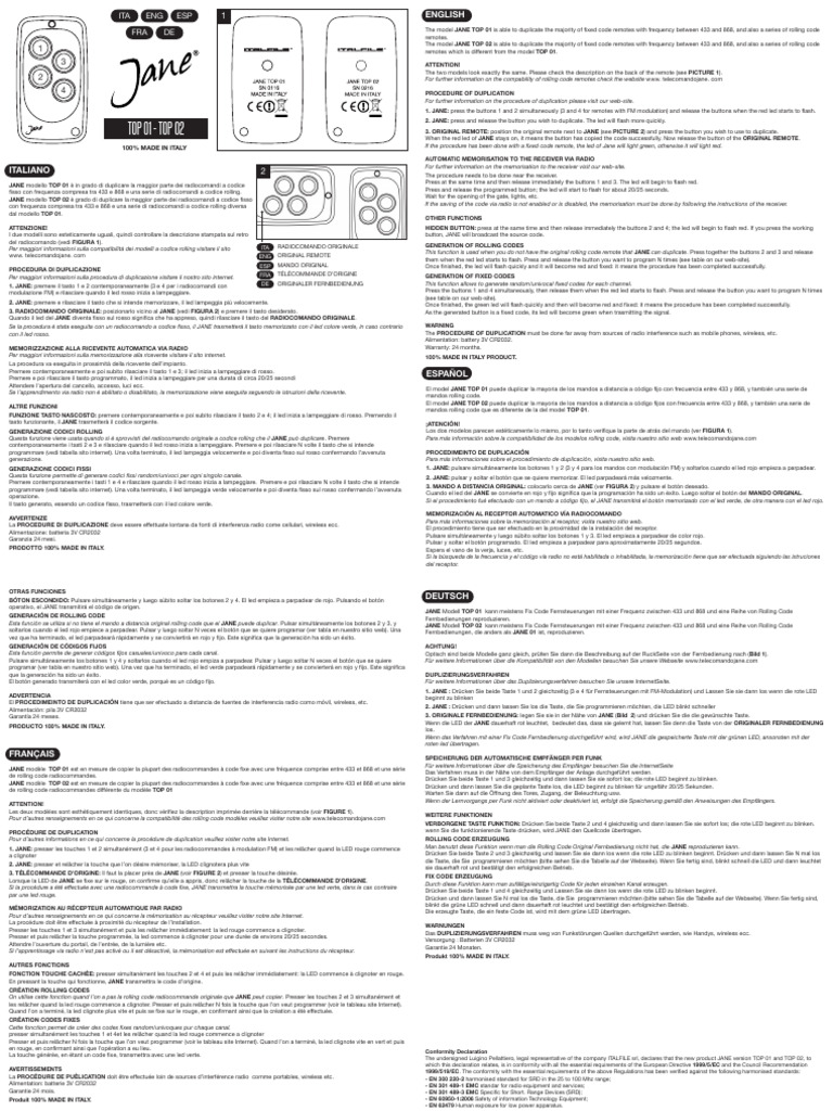JANE Remote Duplication Guide | PDF | Electronic Engineering ...