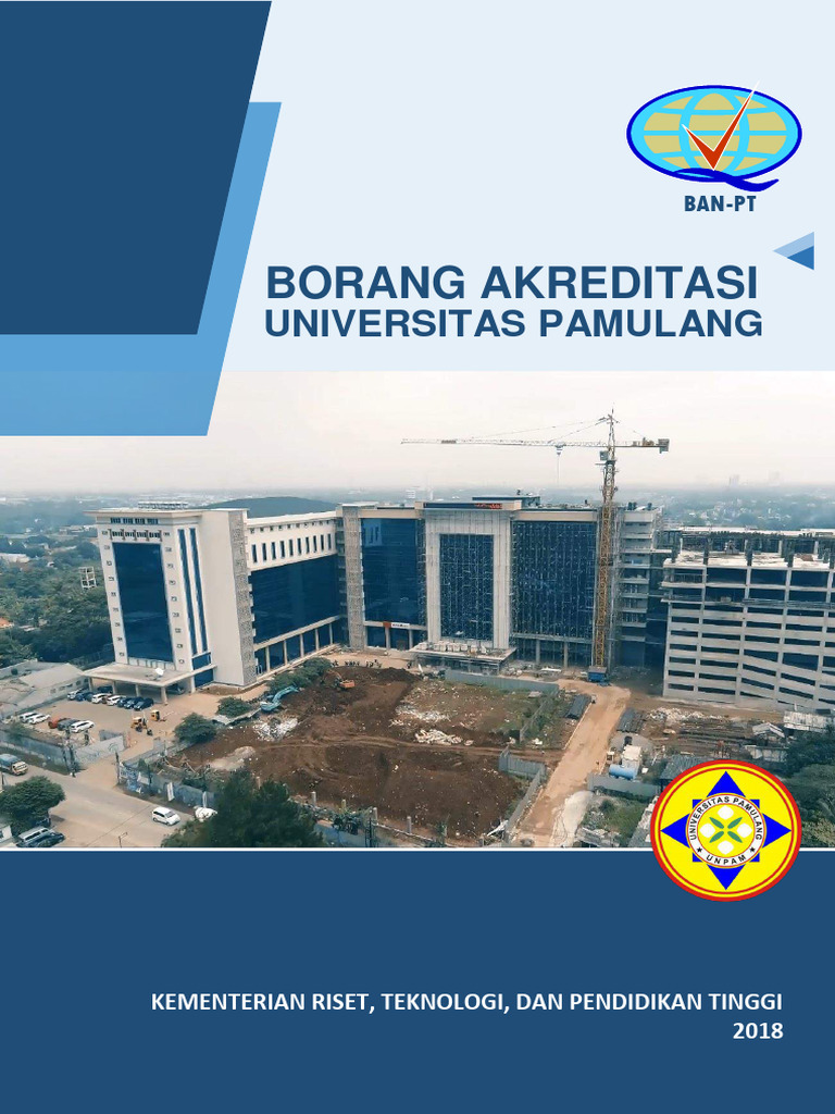Borang Universitas Pamulang 2018 Compressed | PDF