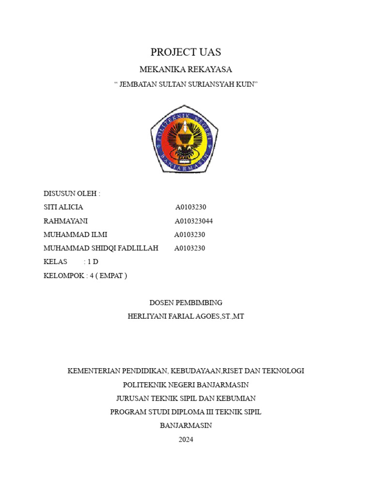 Project Uas Mekrek | PDF