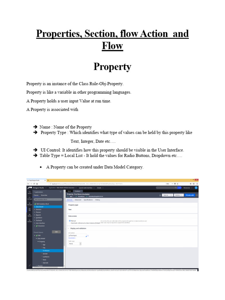 05 - Properties, Section, Flows | PDF | Computers