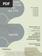 SA 510 Og | PDF | Audit | Auditor's Report