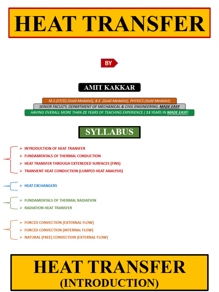 Heat Transfer Worksheet | PDF