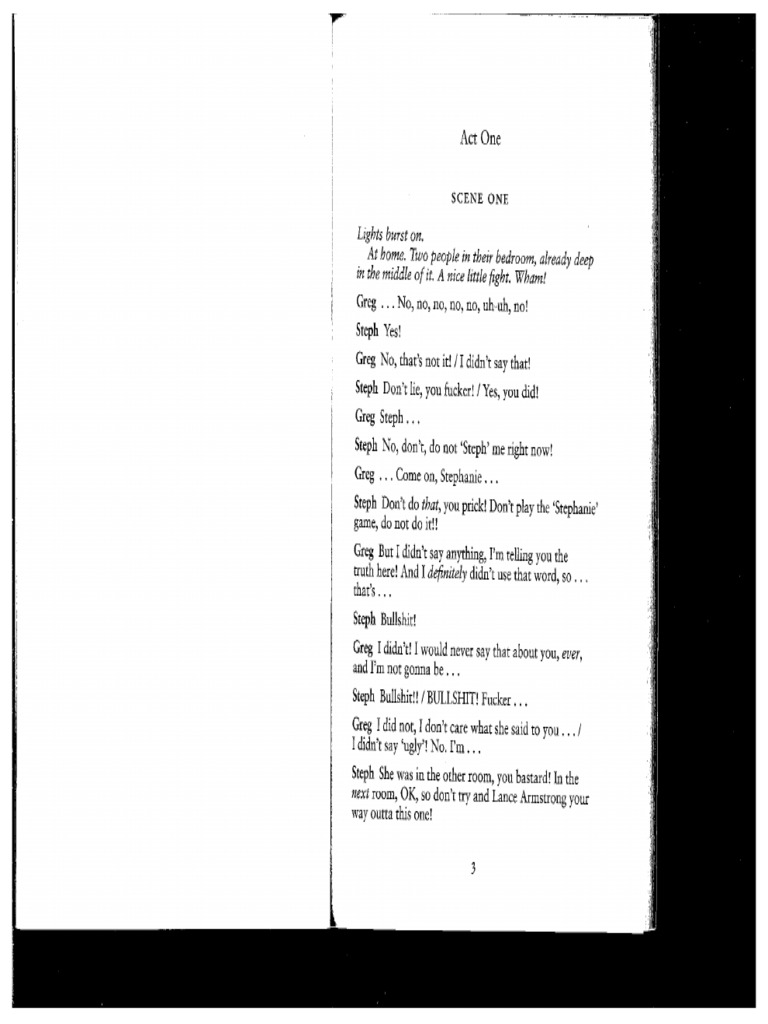 Reasons To Be Pretty SCENE PDF