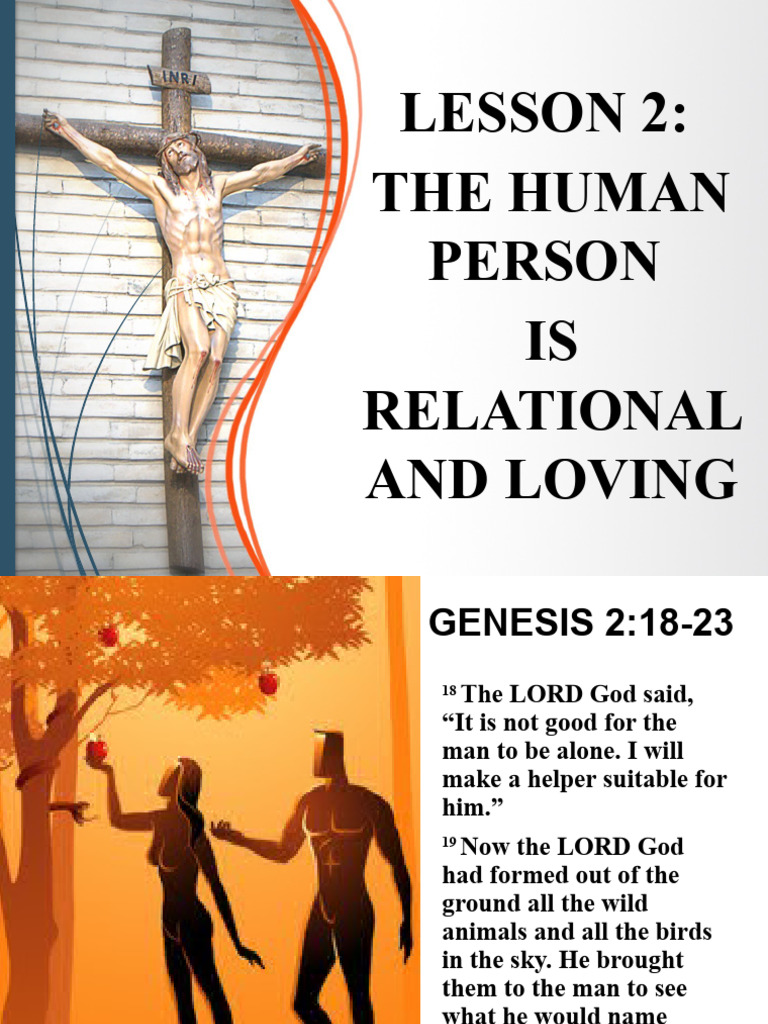 GRADE 9 CLE Lesson 2 - Human Is Relating and Loving | Download Free PDF ...