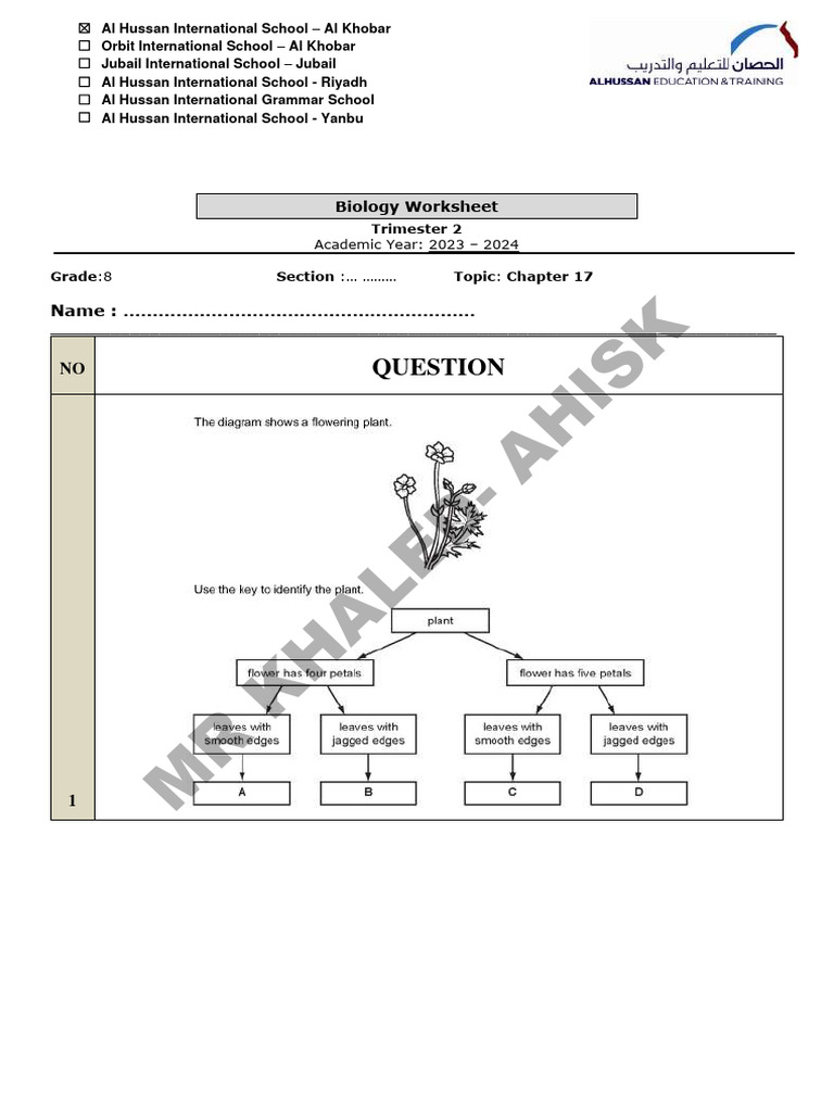 Using Keys Worksheet | PDF