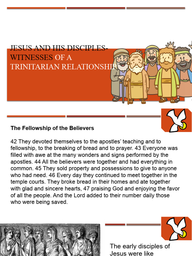 CLE GRADE 8 - Lesson 7 - Jesus and His Disciples - Witnesses of A ...