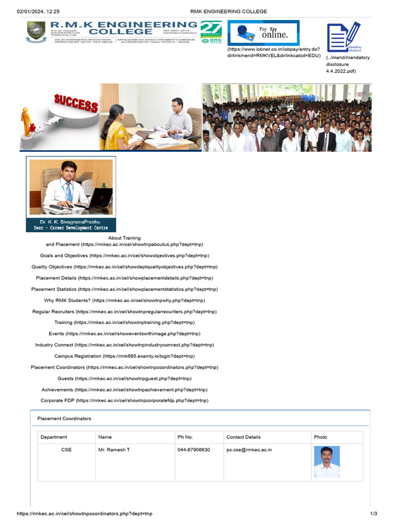 RMK Engineering College | PDF