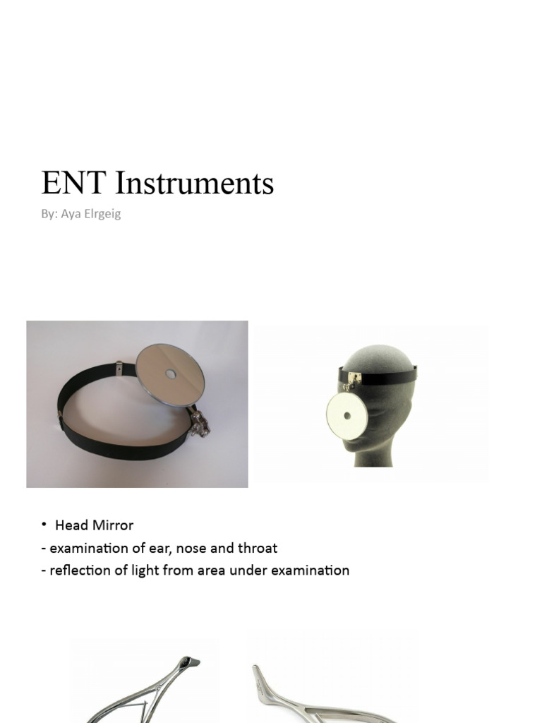 ENT Instruments | PDF