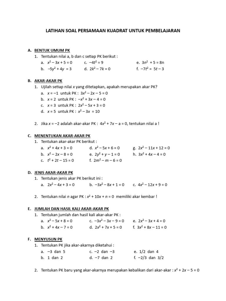 829244643-Soal PK Dan FK Untuk Pembelajaran | PDF | Metode & Bahan Ajar