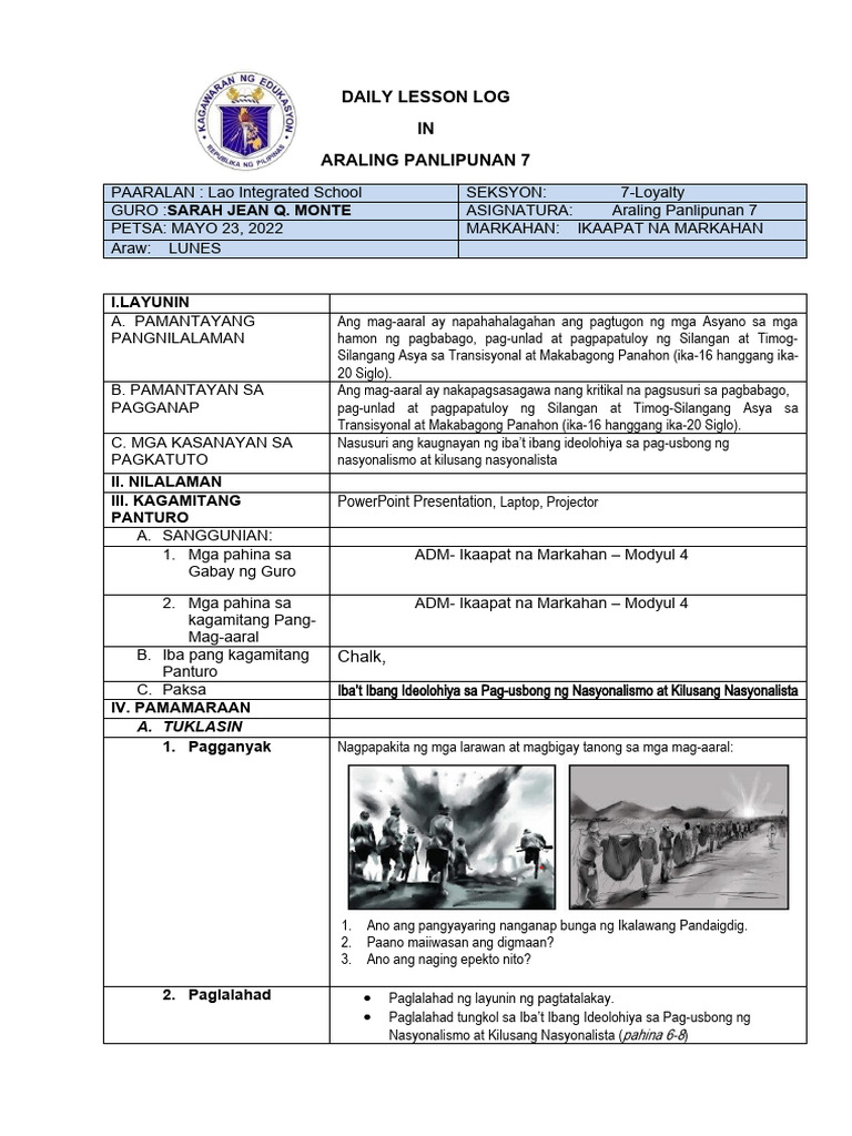 Ap Q4 Mod 4 DLL | PDF