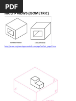 Orthographic Drawing Basics | PDF | Elementary Geometry | Classical ...