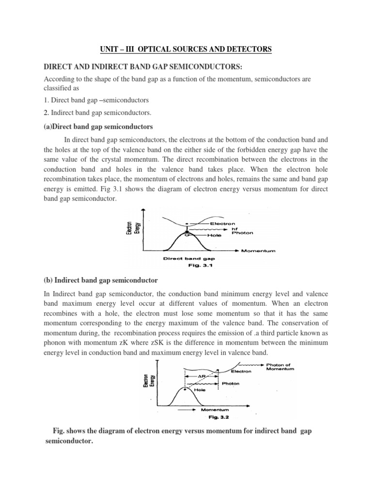 ocUnit-III - Sources and Detectors | PDF