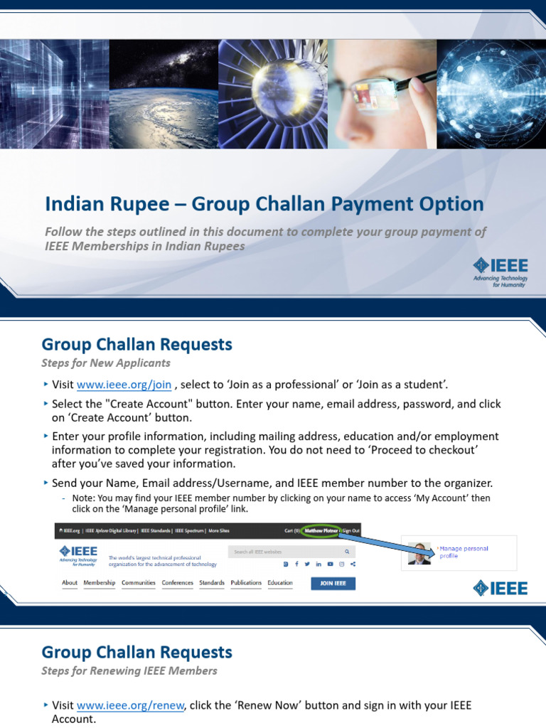 Indian Rupee Payment Group Challan Payment Option | PDF | Payments ...