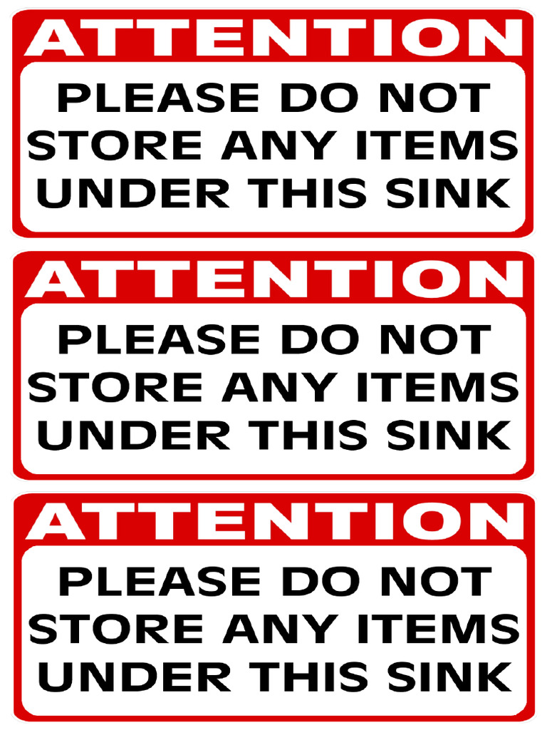 attention sink poster | PDF