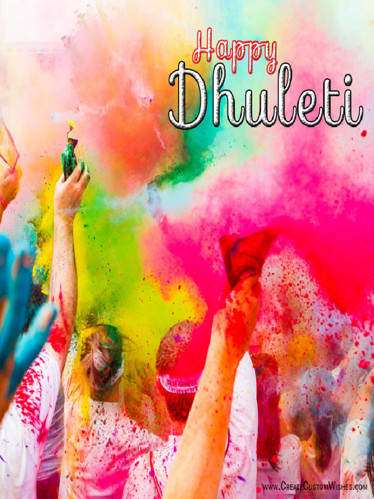 Happy Dhuleti 2019 | PDF