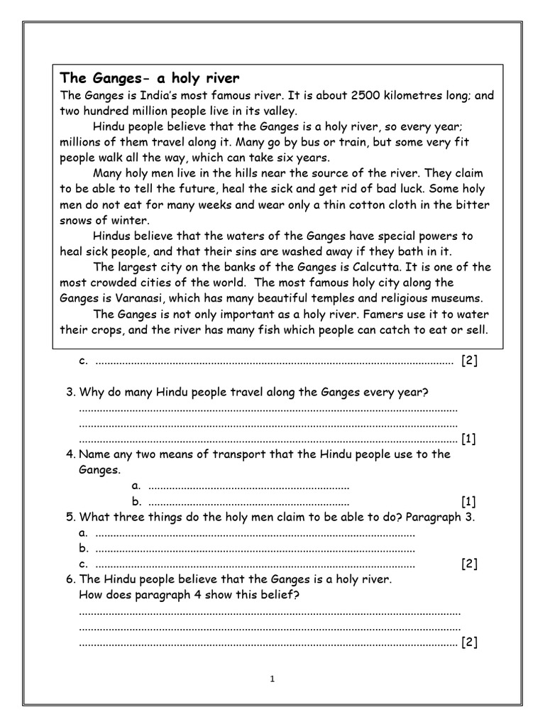 English Test Grade 5 2022+1 | PDF