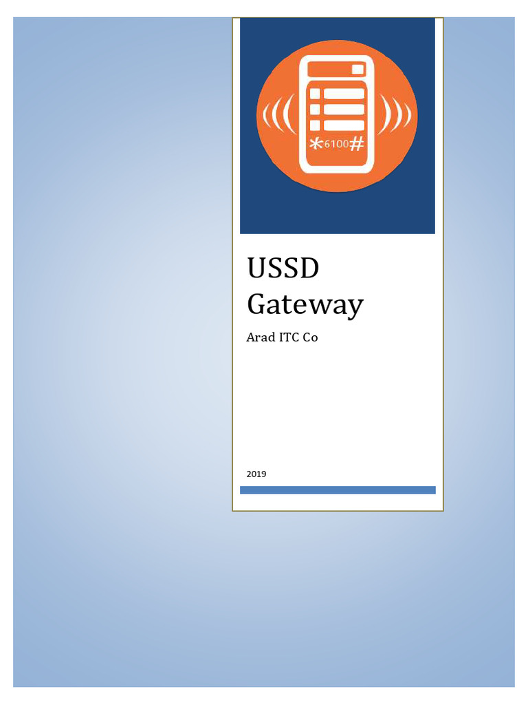 AradITC USSD White Paper | PDF AradITC USSD White Paper | PDF