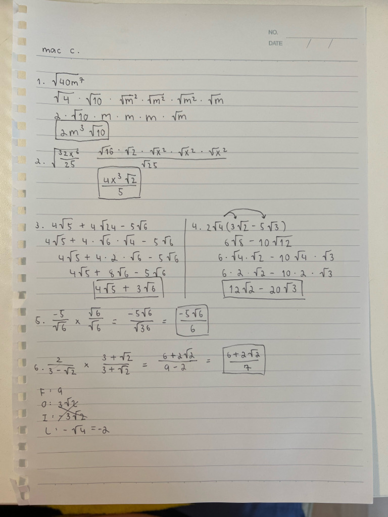 Math - Chaikul, Siri, Mac | PDF