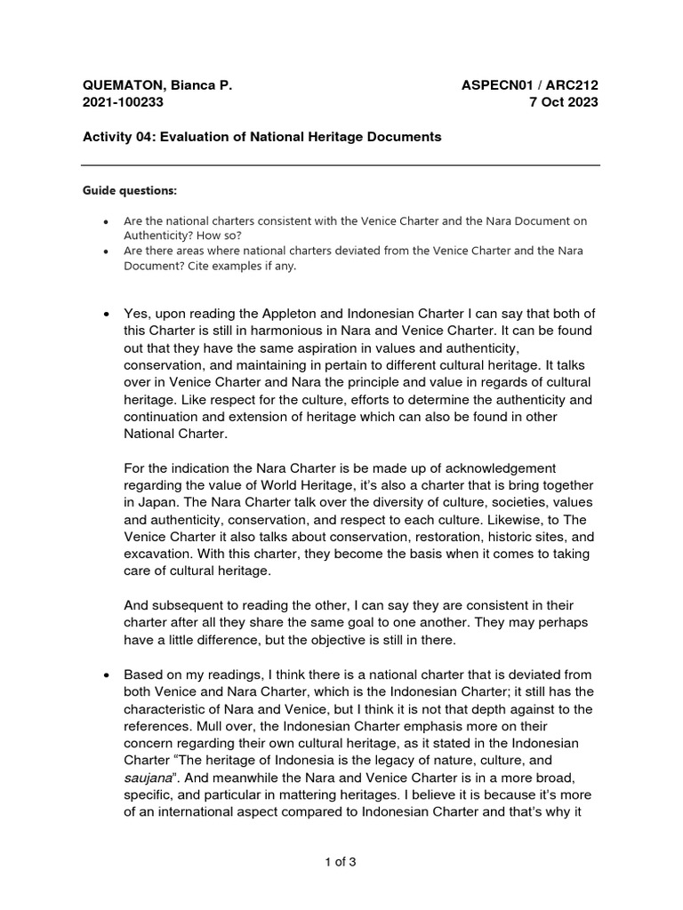 Aspecn01 Arc212 Act04 Quematon Bianca | PDF