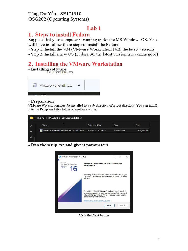 Lab1 - OSG202 | PDF | Operating System | Computer Architecture