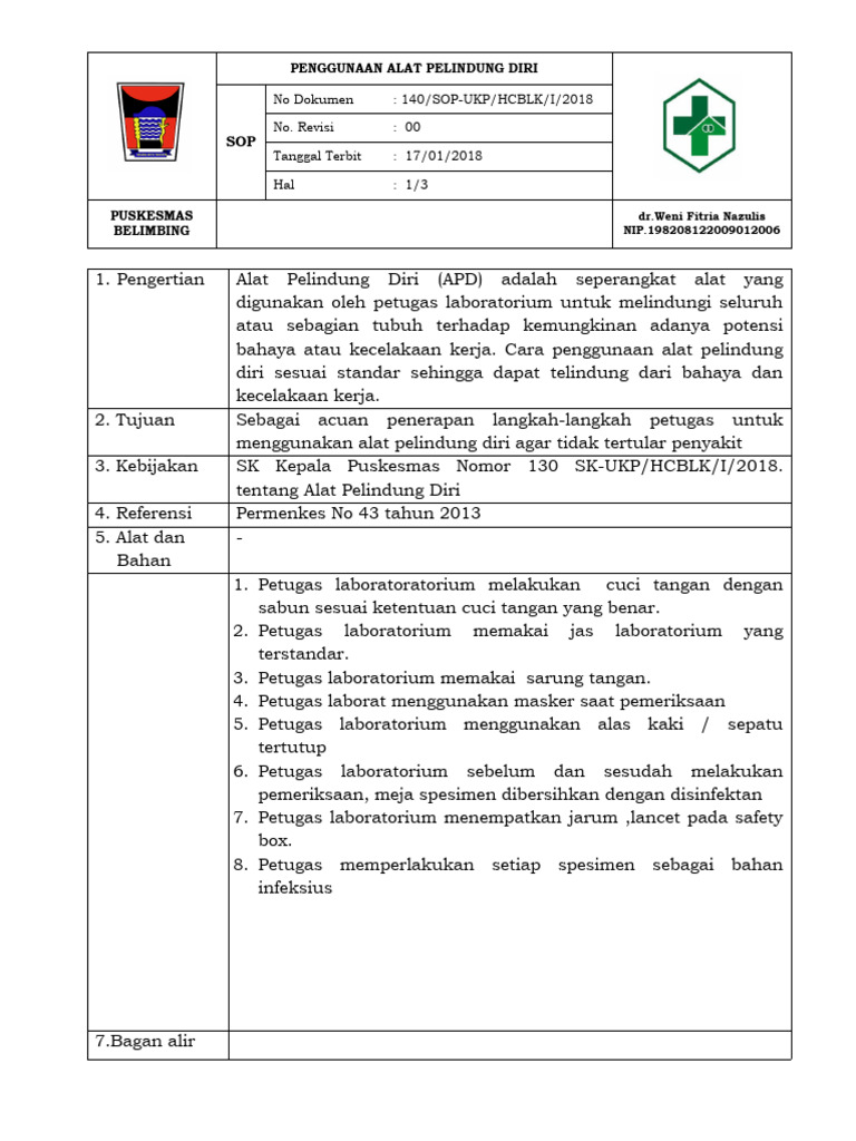 8.1.2.8 Sop Apd | PDF