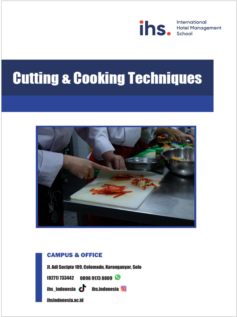 Teknik Dasar Memasak dan Memotong | PDF