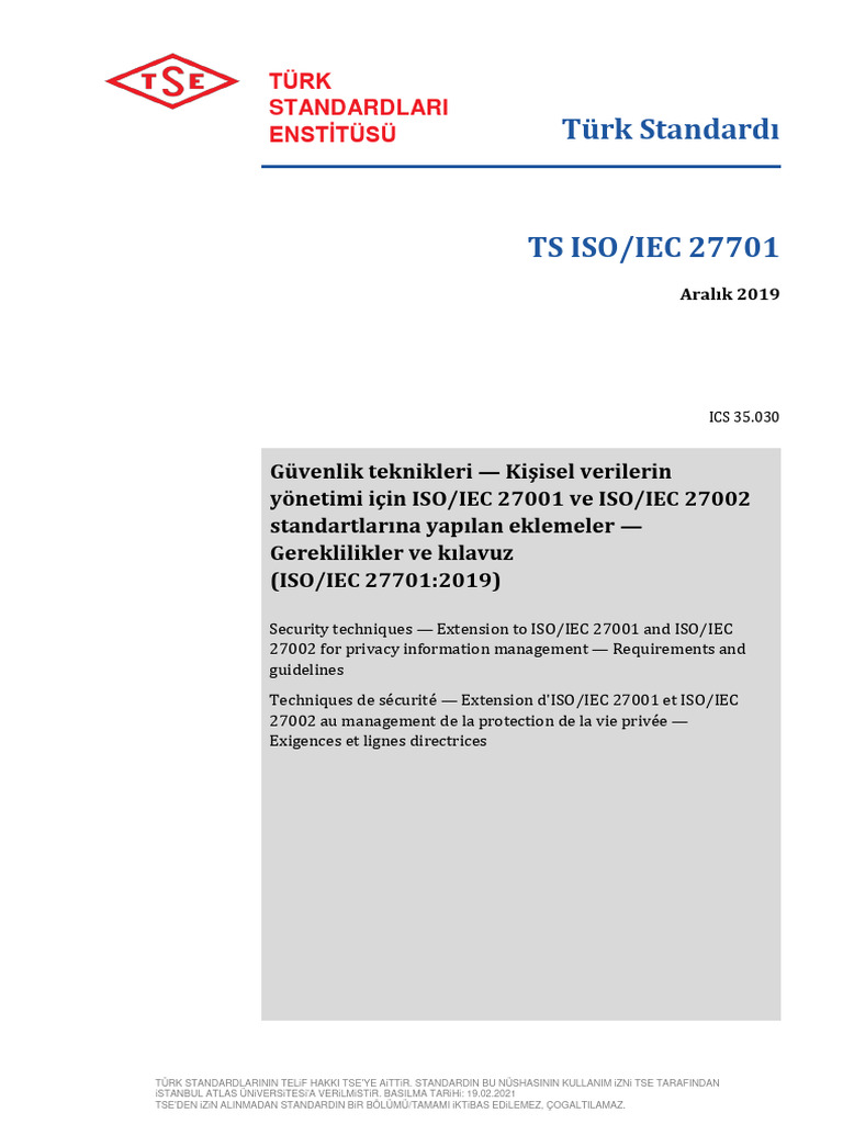 DS-156 TS_ISO_IEC_27701 | PDF