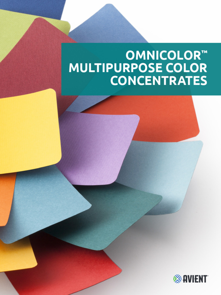 omnicolor-brochure | PDF | Polymers | Chemistry