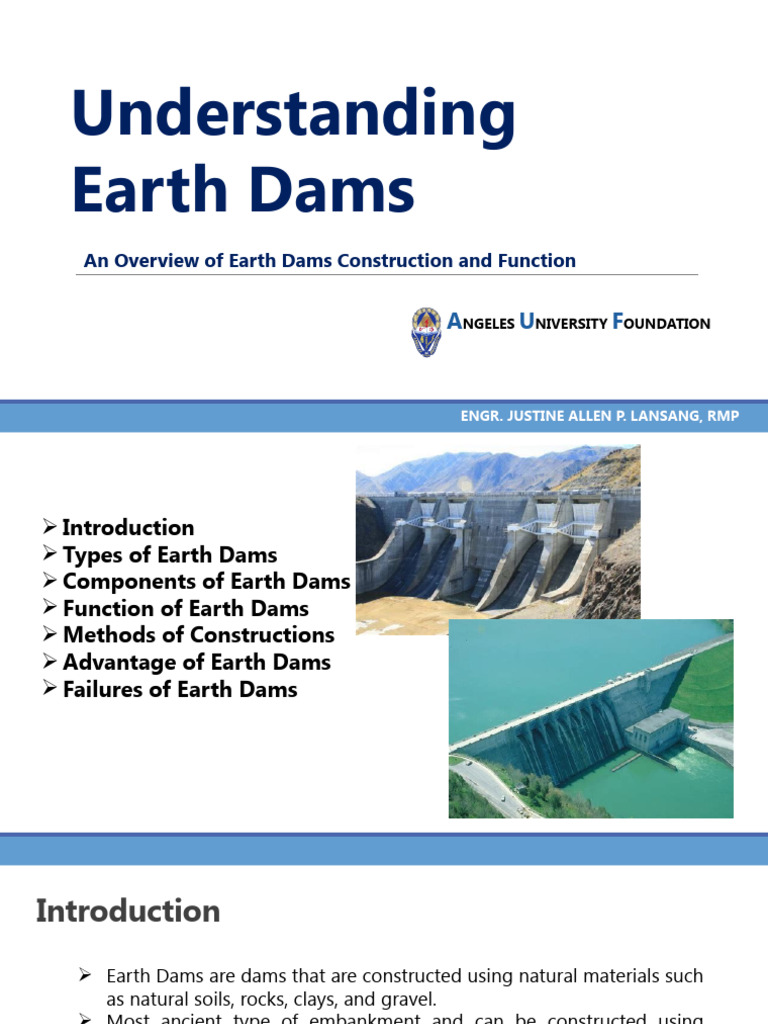 Group 6 Earth Dams | PDF
