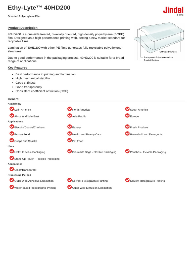 Ethy-Lyte™ 40HD200 | PDF