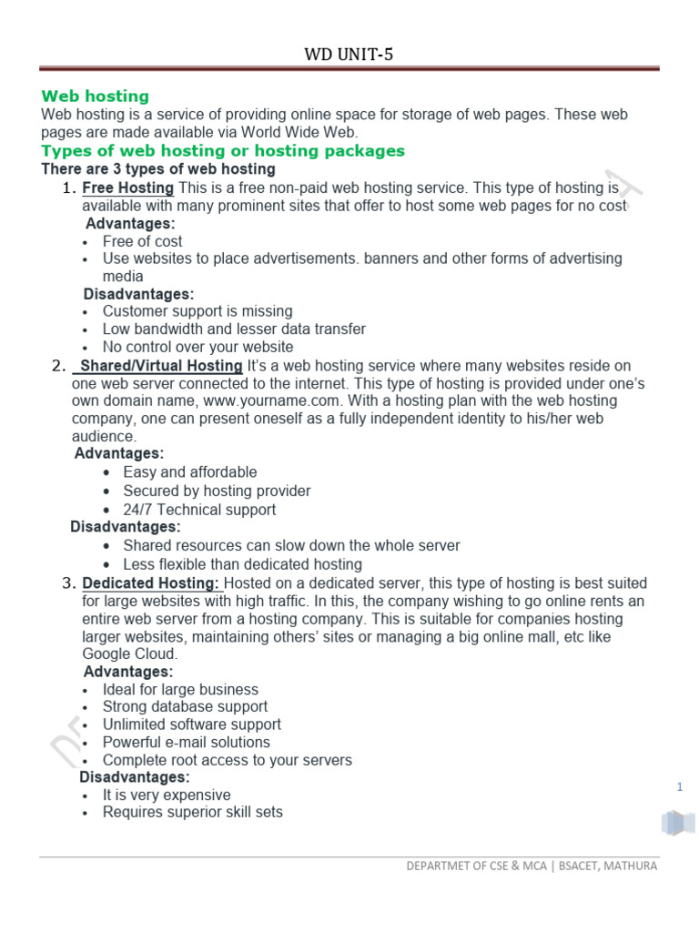 WD Unit-5 | PDF | Search Engine Optimization | World Wide Web