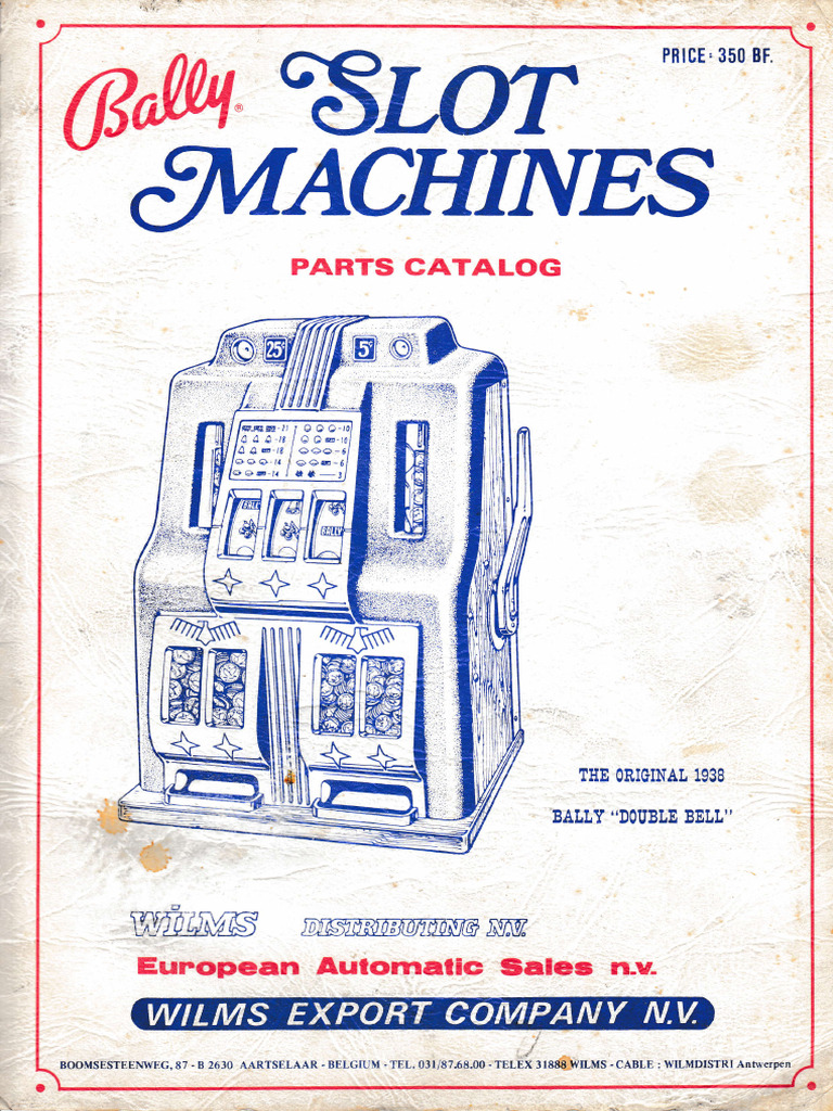 BALLY - Slot Machines Part Catalog WILM Distributing NV | PDF