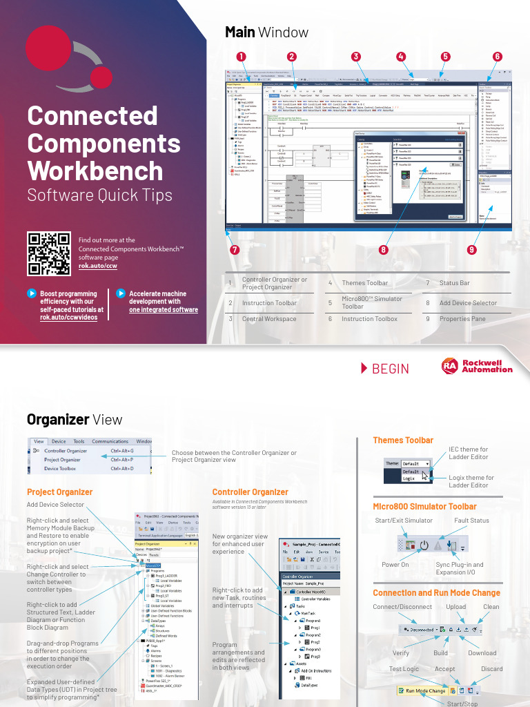 Connected Components Workbench: Software Quick Tips | PDF