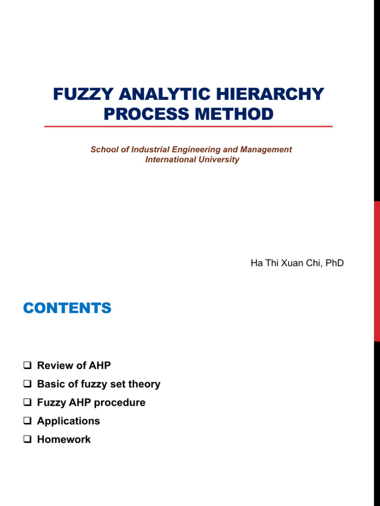 5 Chapter 4 Fuzzy AHP 2020 | PDF | Fuzzy Logic | Matrix (Mathematics)