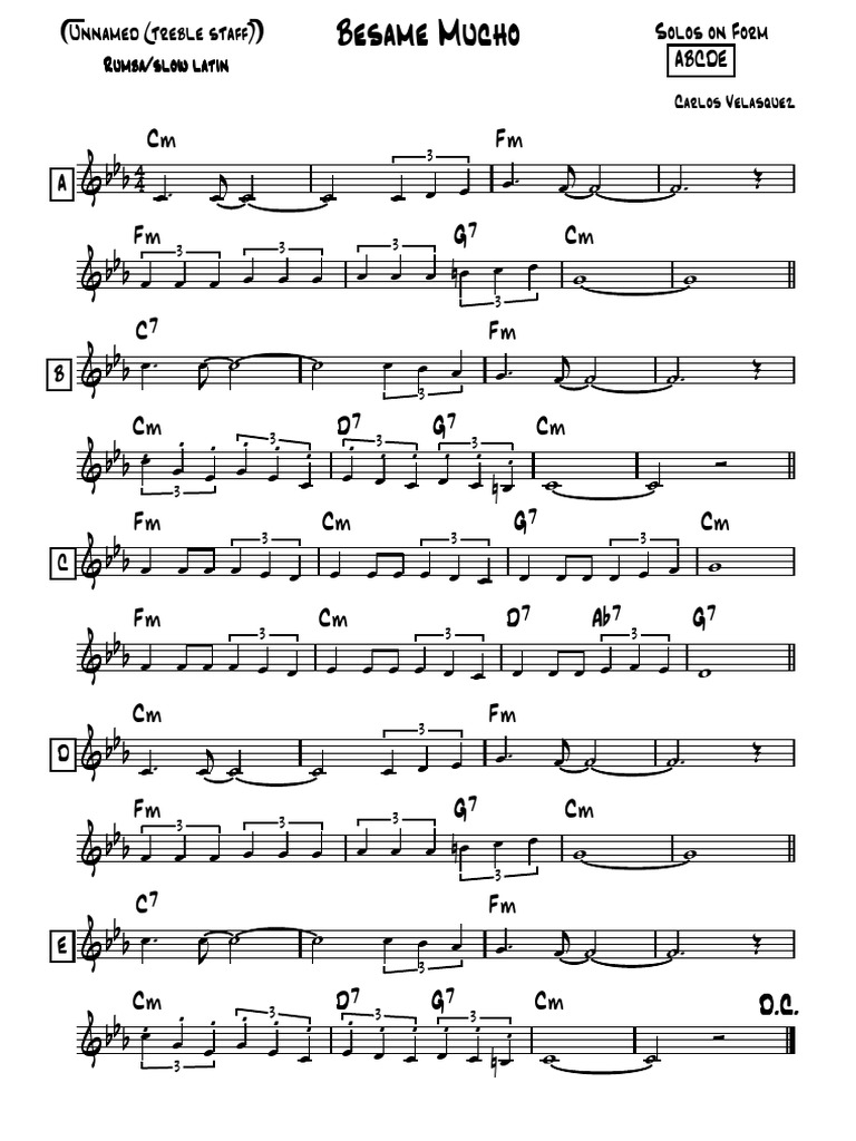 Besame Mucho | PDF