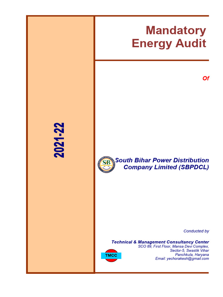 Microsoft Word - SBPDCL MEA Report | PDF