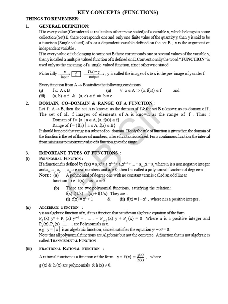 FUNCTIONS | PDF | Function (Mathematics) | Trigonometric Functions FUNCTIONS | PDF | Function (Mathematics) | Trigonometric Functions