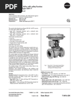 Samson 3241 Control Valve Data Sheet | PDF | Valve | Forging
