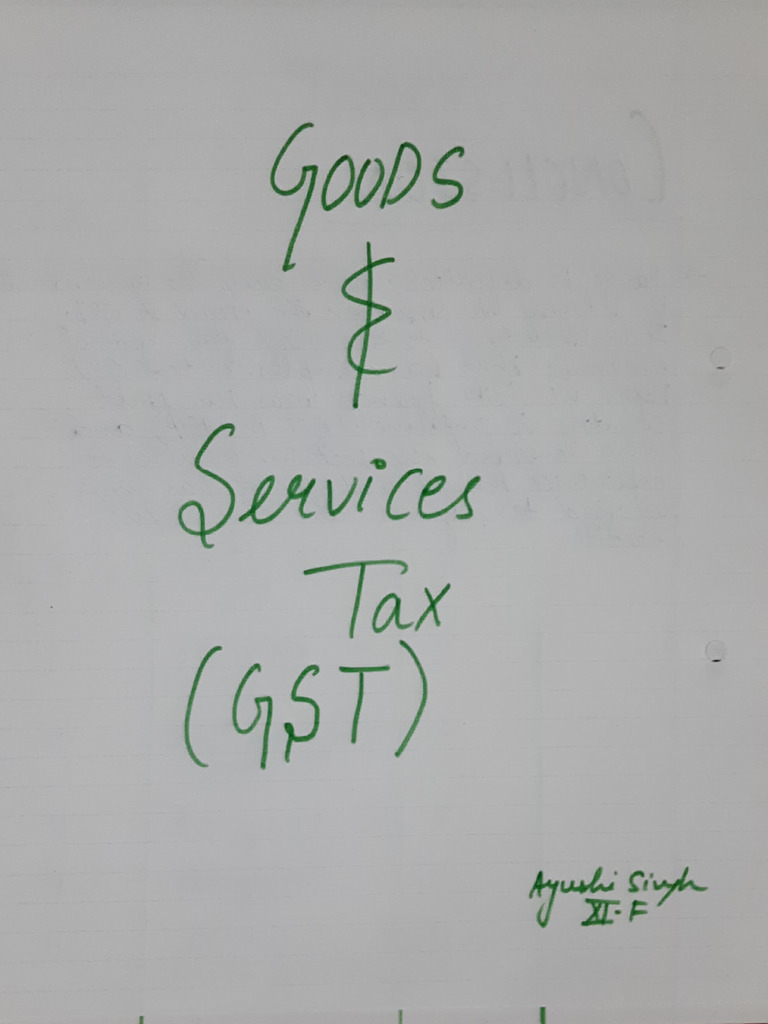 GST Project Overview and Analysis | PDF