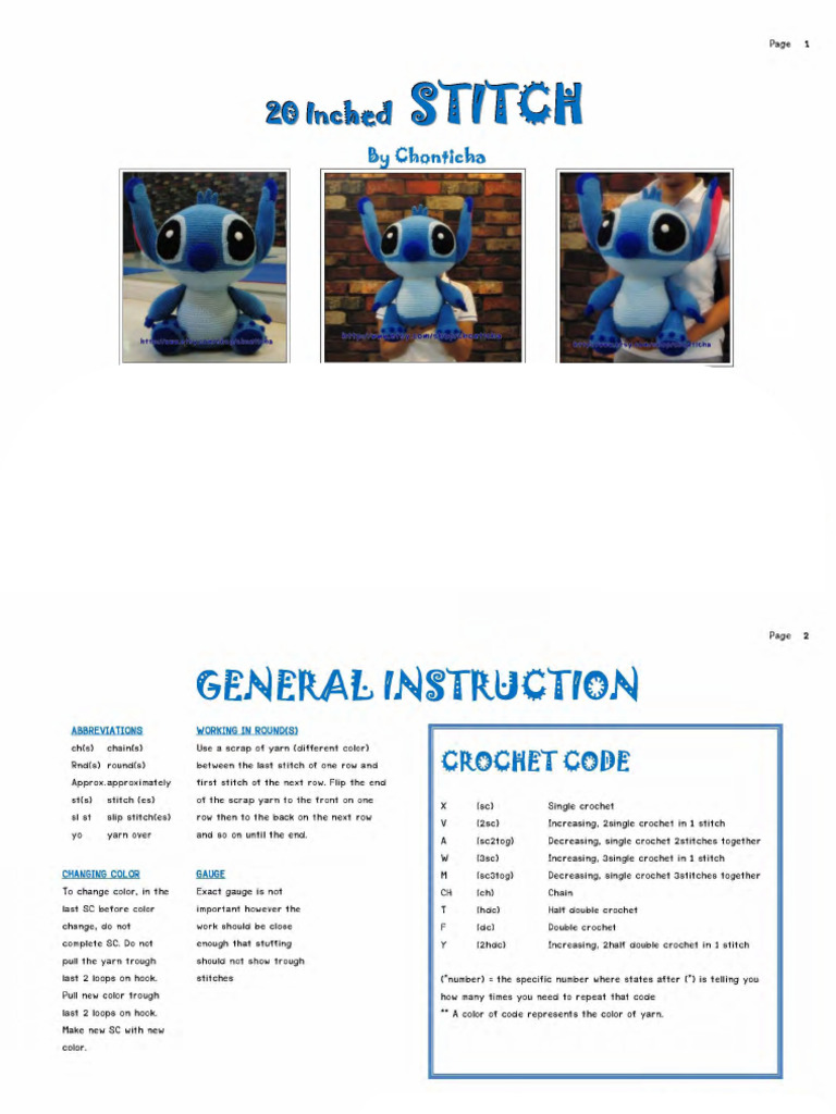 Stitch Grande | PDF