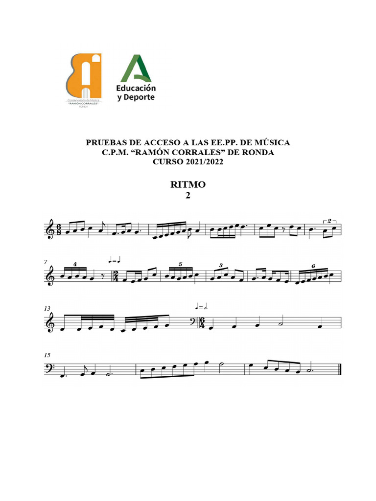 Ritmo 2 | PDF