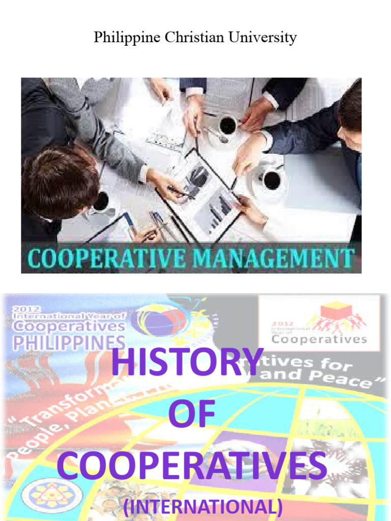 HISTORY-OF-COOPERATIVE | PDF