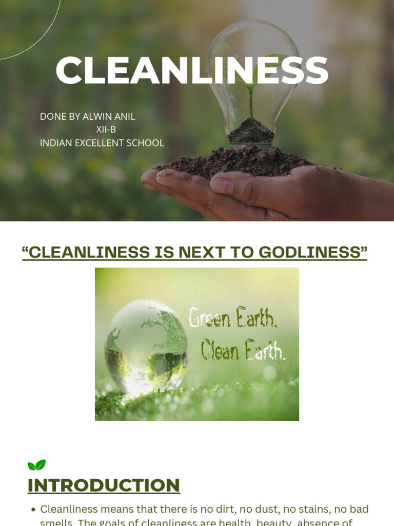 CLEANLINESS | PDF