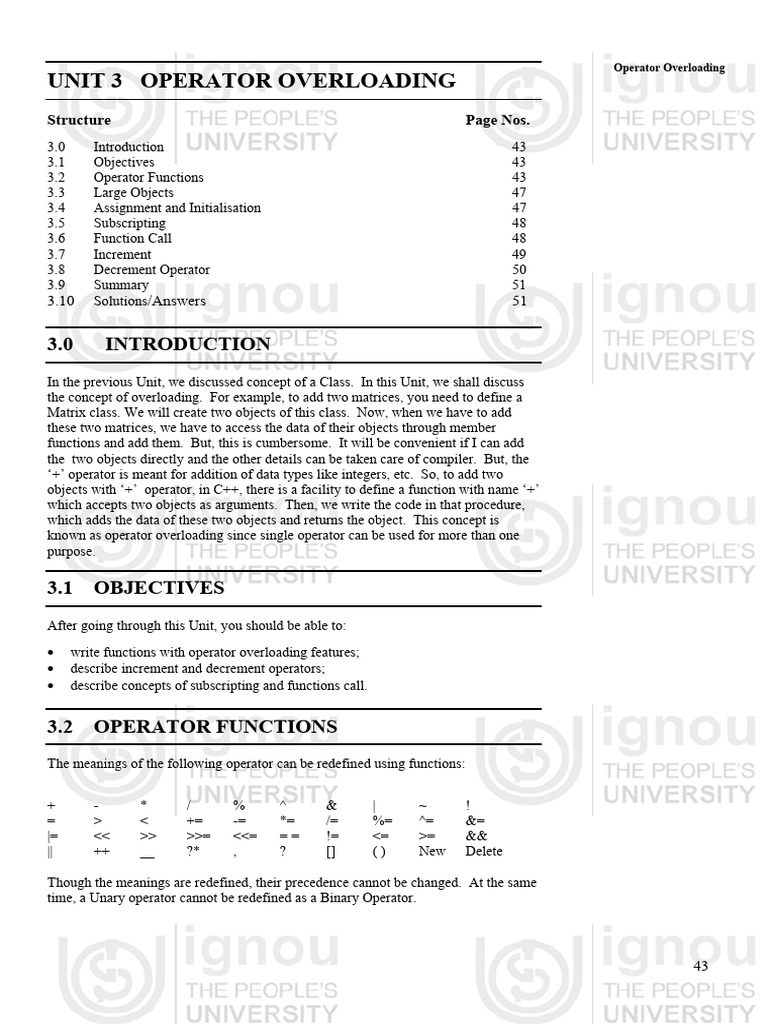 Unit 3 | PDF | Constructor (Object Oriented Programming) | Programming