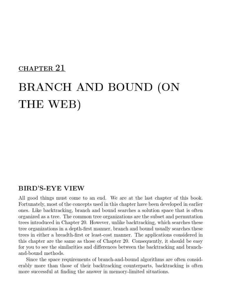 Daa TM Branch and Bound | PDF