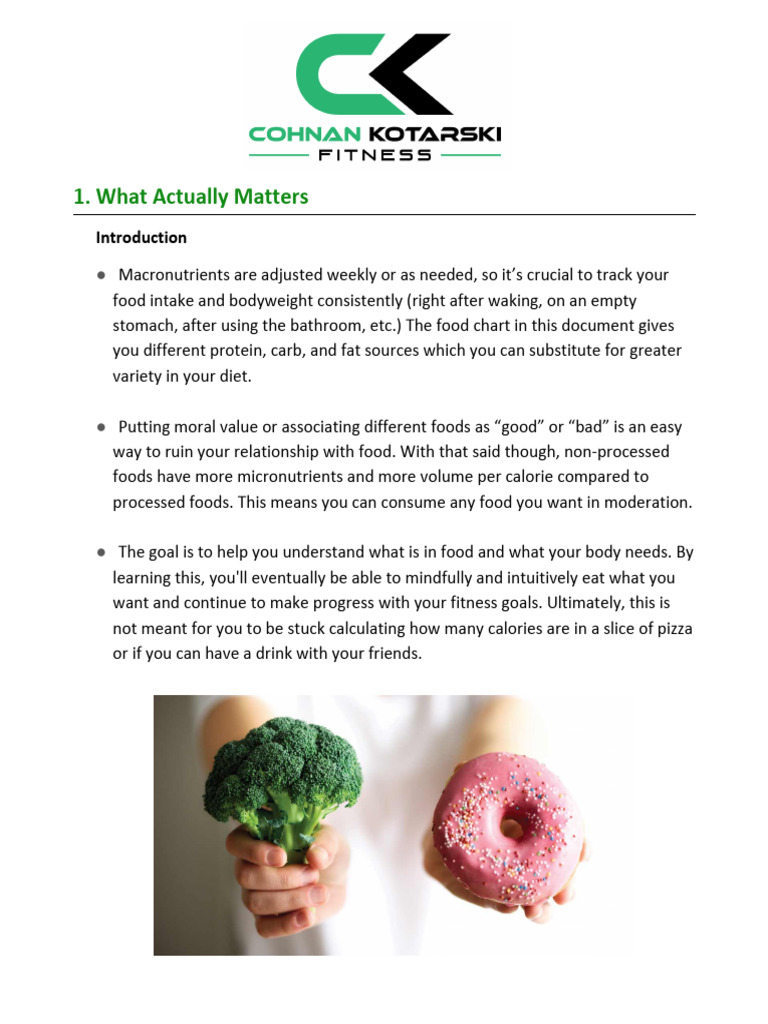 Nutrition Guide | PDF