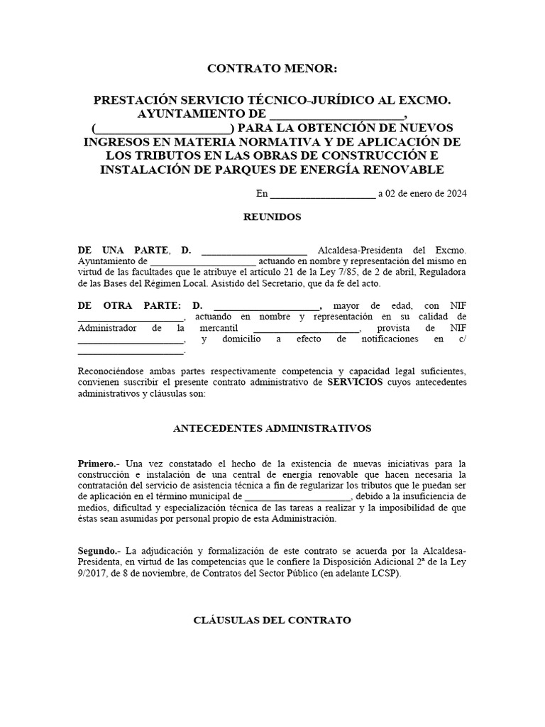 Modelo Actualizacion de Ordenanzas | PDF | Regulación | Impuestos